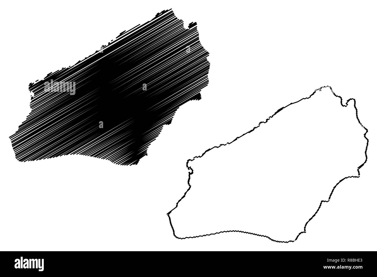 Zonguldak (Provinces of the Republic of Turkey) map vector illustration ...