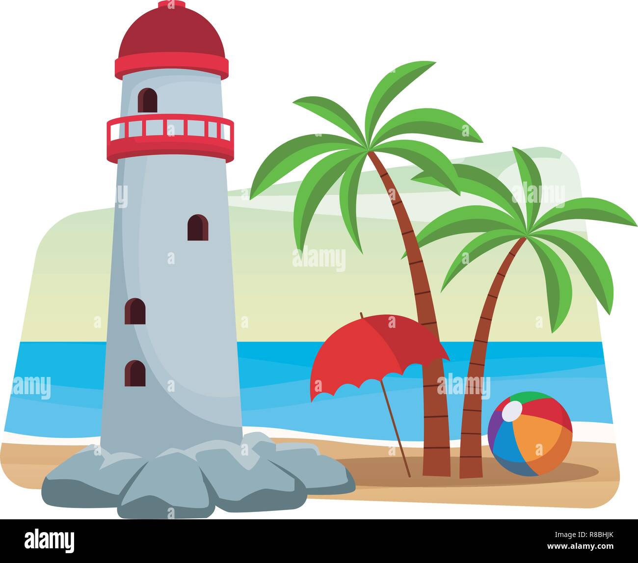 Destinations tree Stock Vector Images - Alamy
