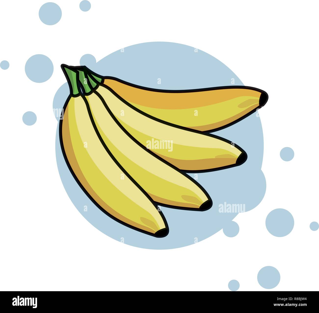 Banana flip Stock Vector Images - Alamy