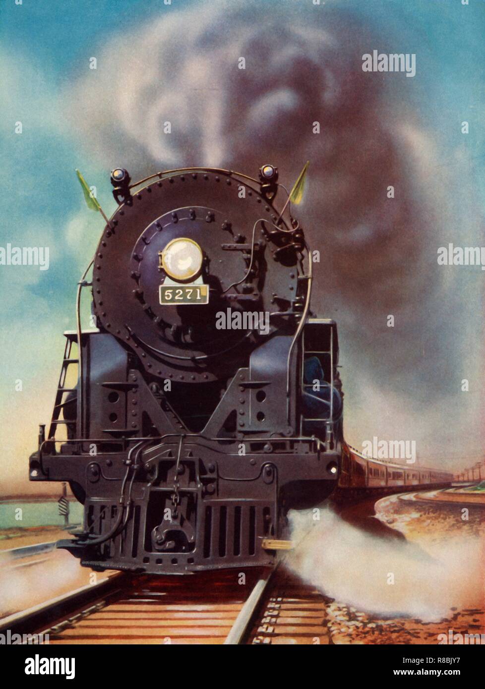 'America's Most Famous Train. The "Twentieth Century Limited'', 1935 ...