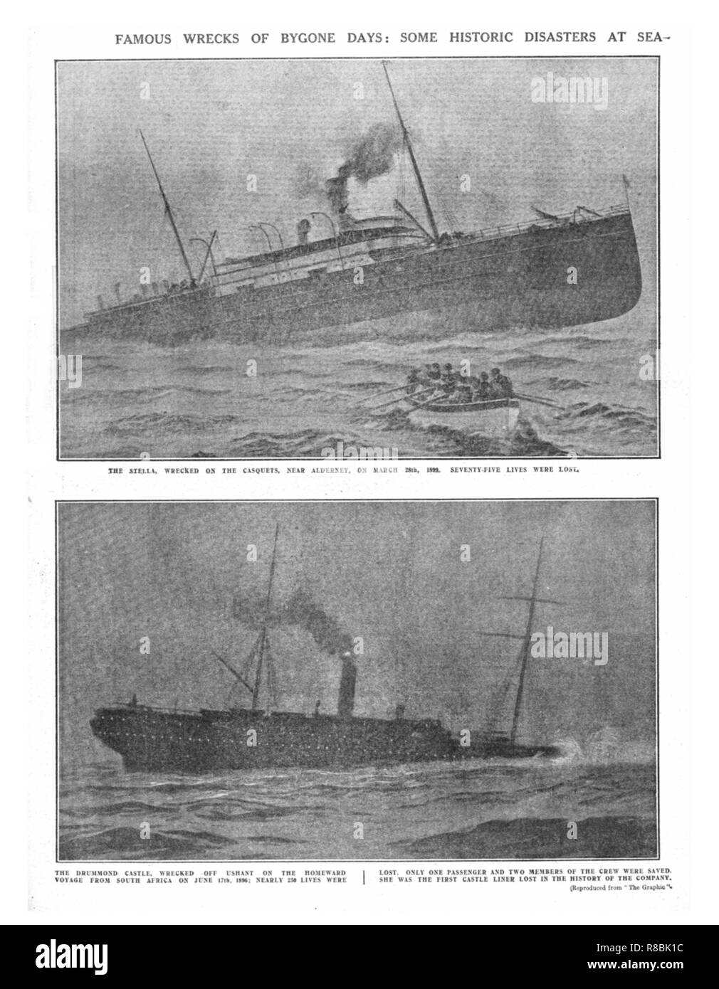 'Famous Wrecks of Bygone Days: Some Historic Disasters at Sea', April ...