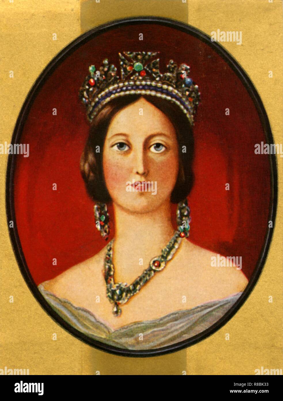 Queen victoria portrait colour hi-res stock photography and images - Alamy