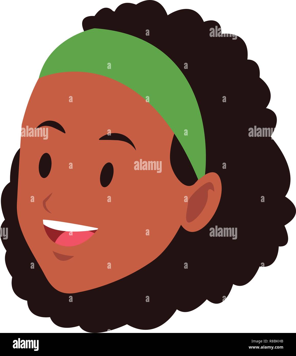 woman only face Stock Vector Image & Art - Alamy