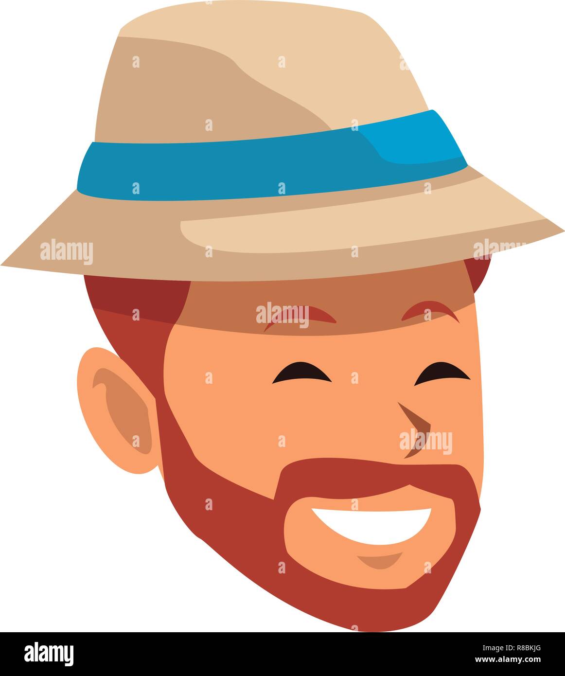 man only face Stock Vector Image & Art - Alamy