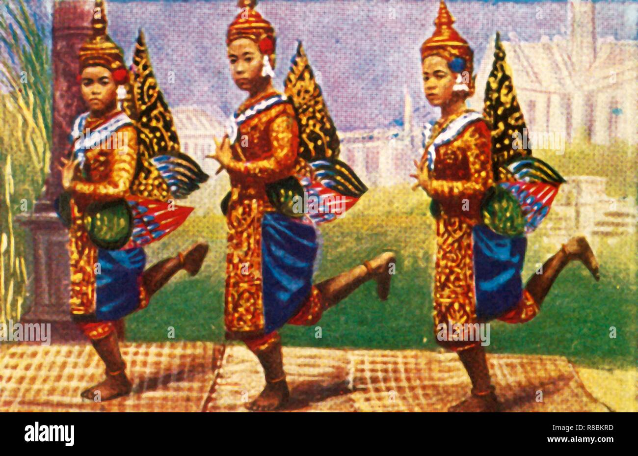 Siamese dancers, c1928. Creator: Unknown Stock Photo - Alamy