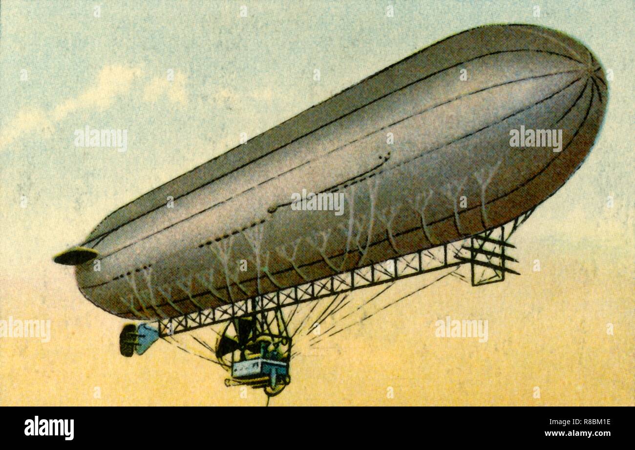 Ruthenberg airship, 1932. Creator: Unknown Stock Photo - Alamy