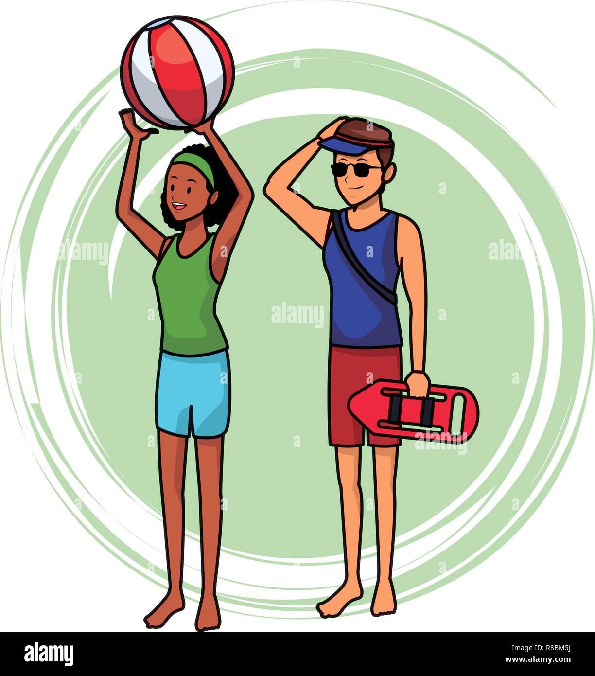 Torpedo lifeguard hi-res stock photography and images - Alamy
