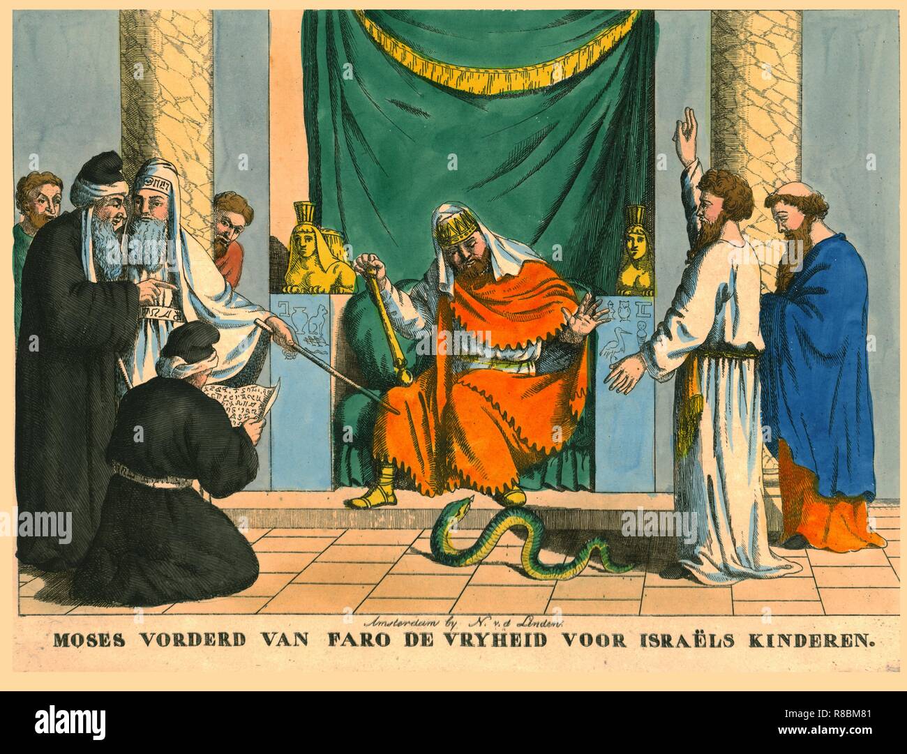 Moses and the snake hi-res stock photography and images - Alamy