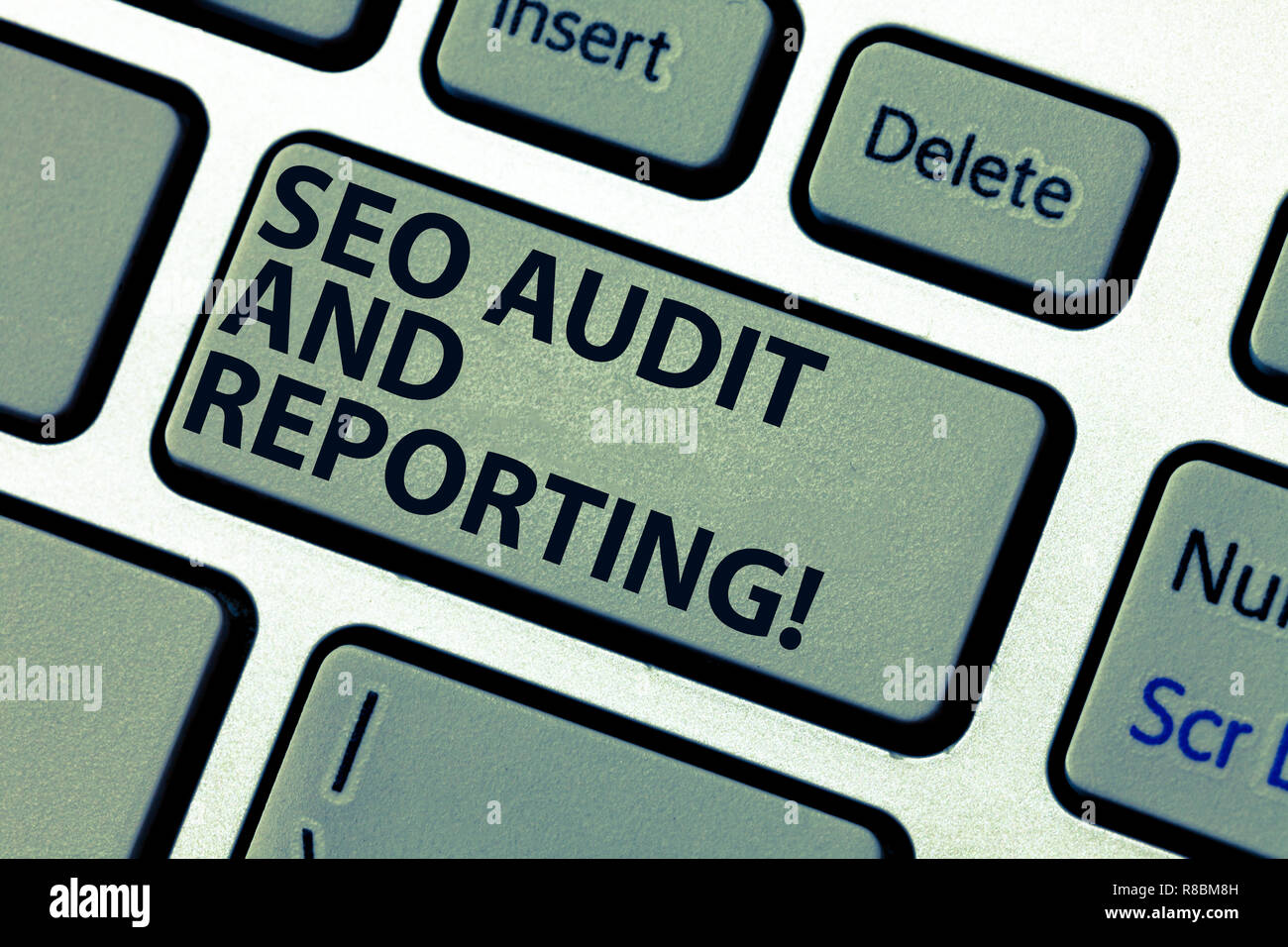 Word writing text Seo Audit And Reporting. Business concept for Search ...