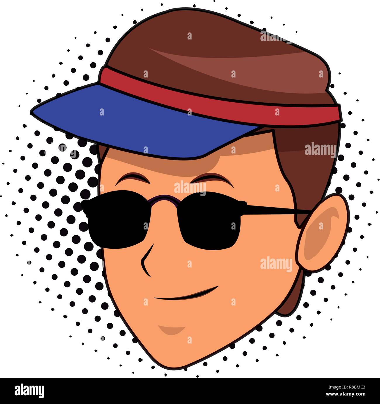 man only face Stock Vector Image & Art - Alamy