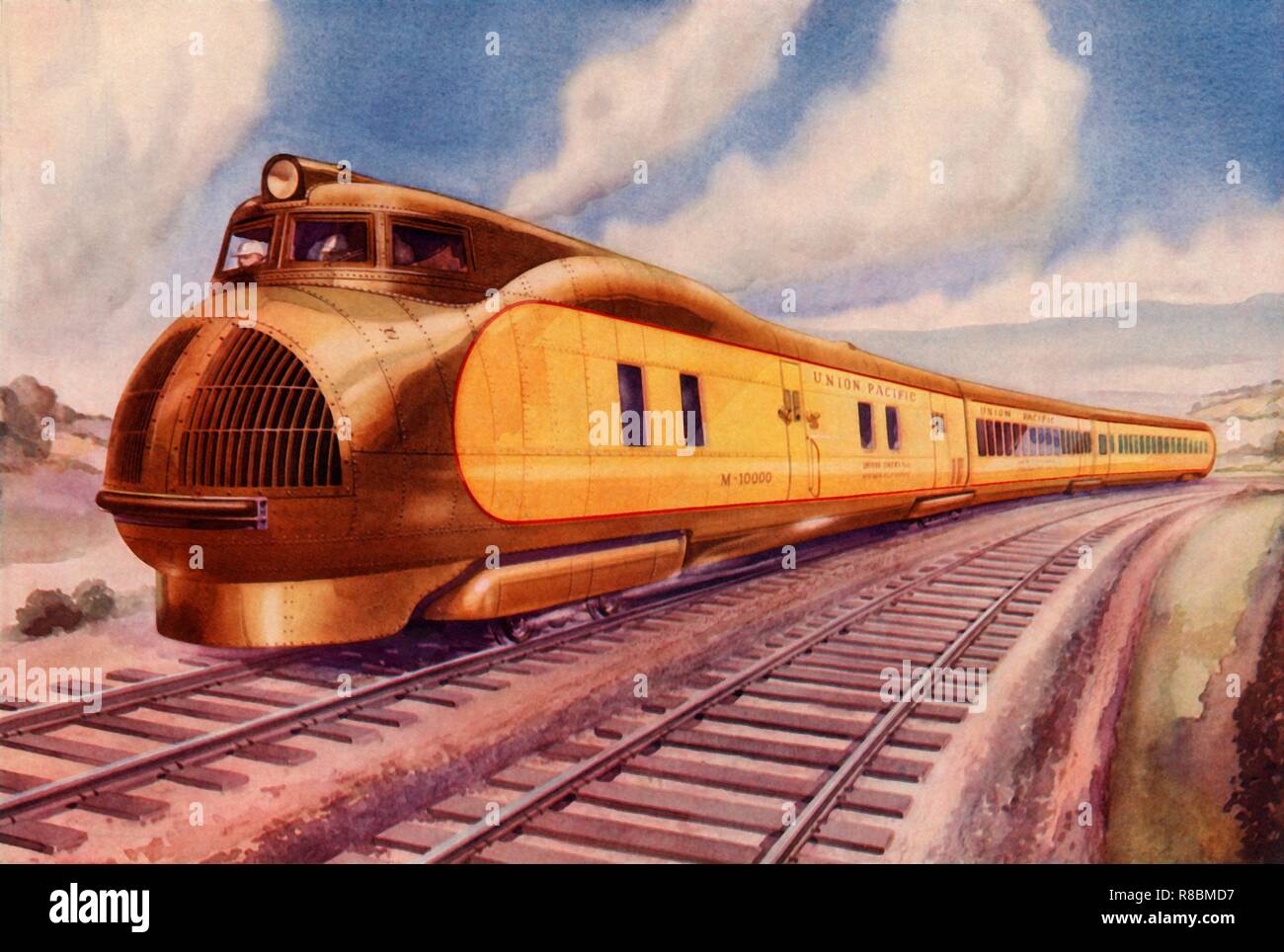 First electric passenger train hi-res stock photography and images - Alamy