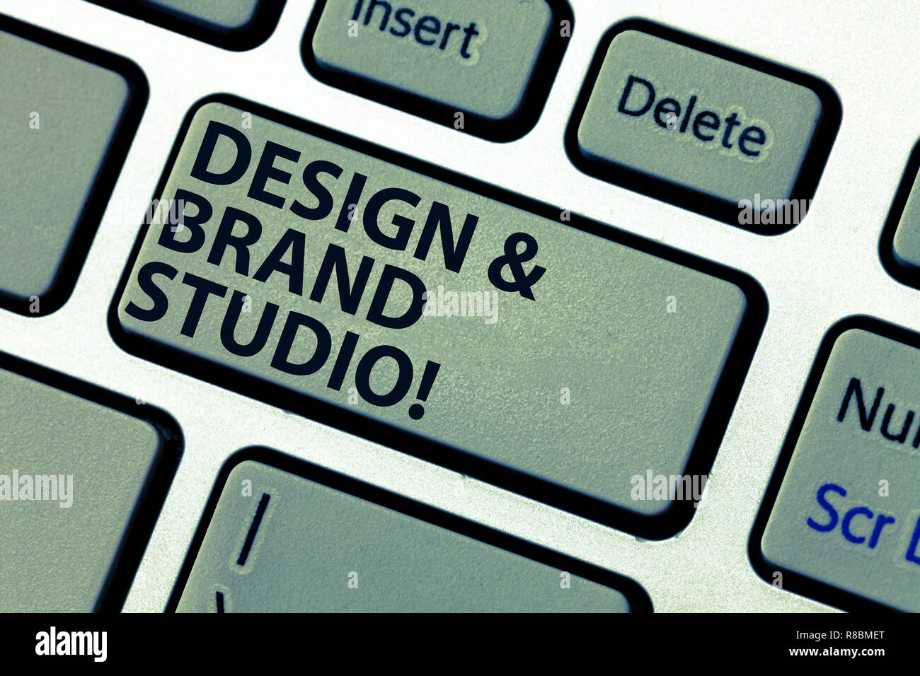 Word writing text Design And Brand Studio. Business concept for Modern ...