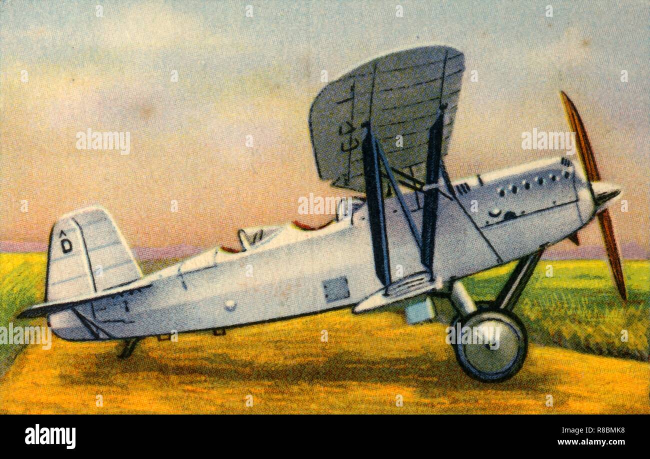 Albatros L76 Aeolus plane, 1920s, (1932). Creator: Unknown Stock Photo ...