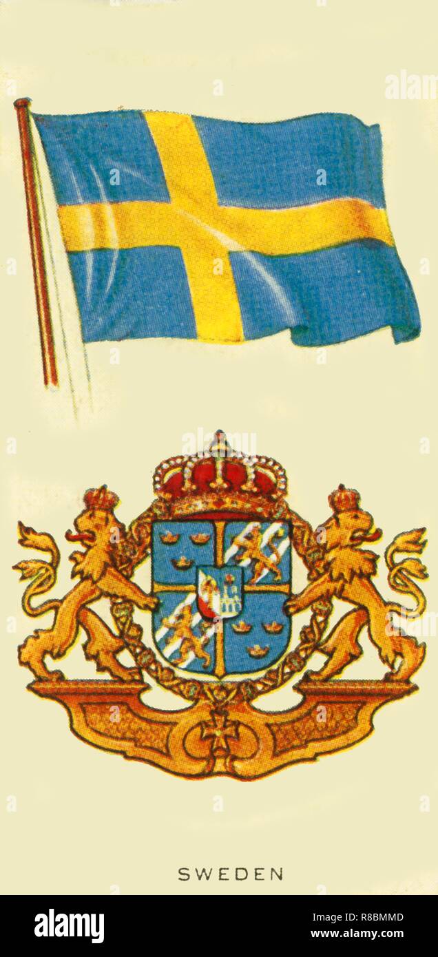 Coat of arms lion sweden hi-res stock photography and images - Alamy