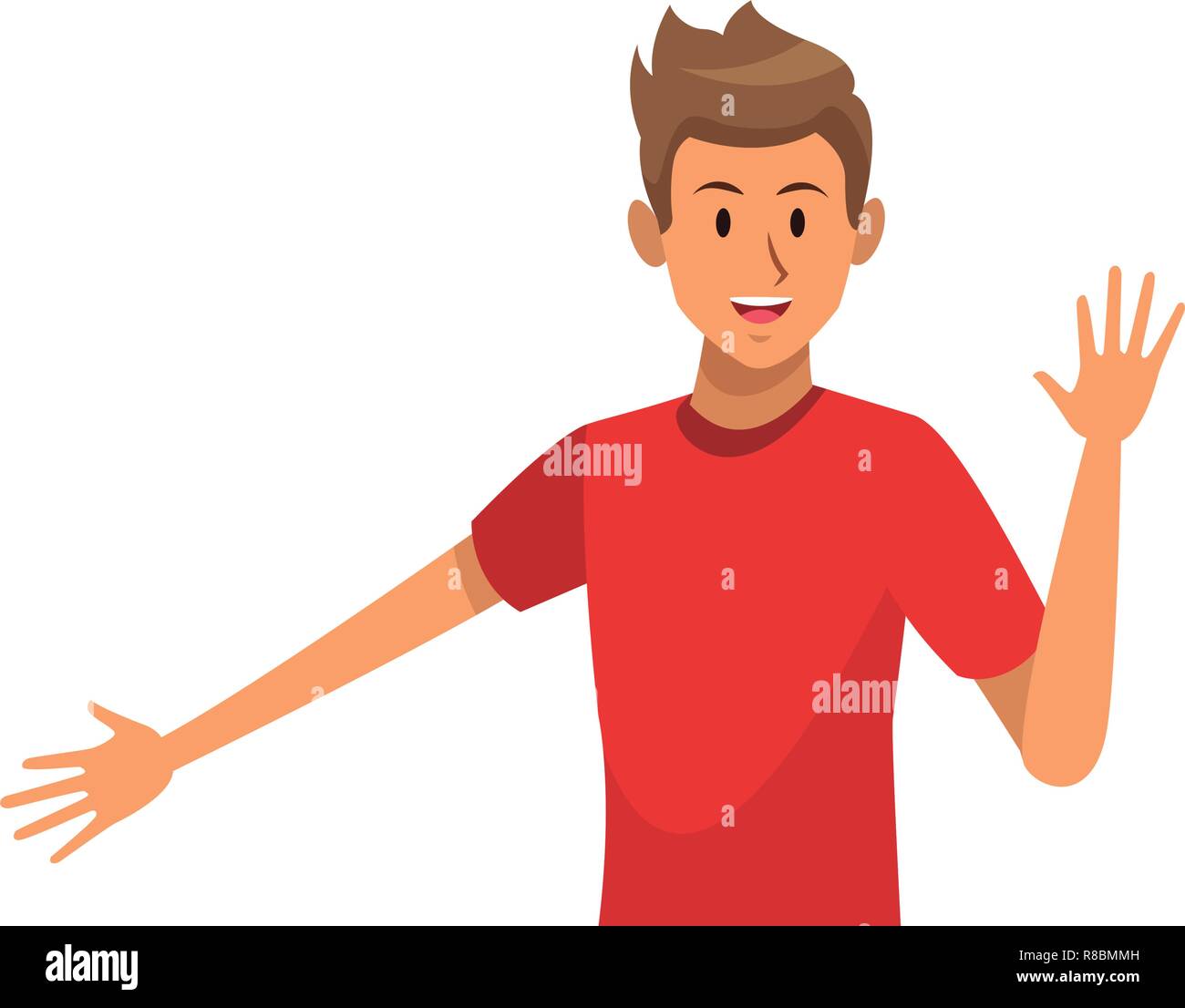 Man blonde profile Stock Vector Images - Alamy