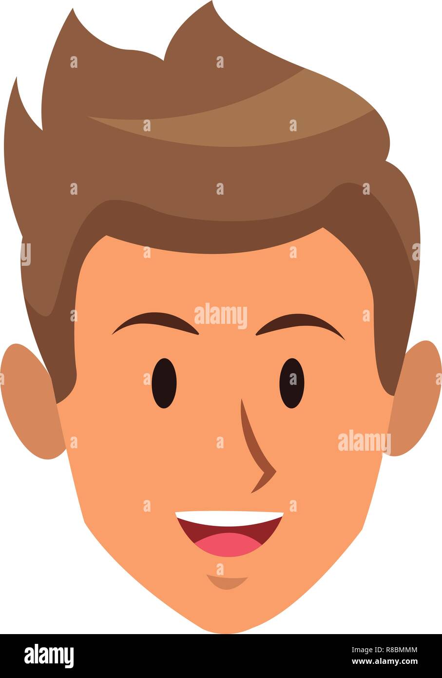 man only face Stock Vector Image & Art - Alamy