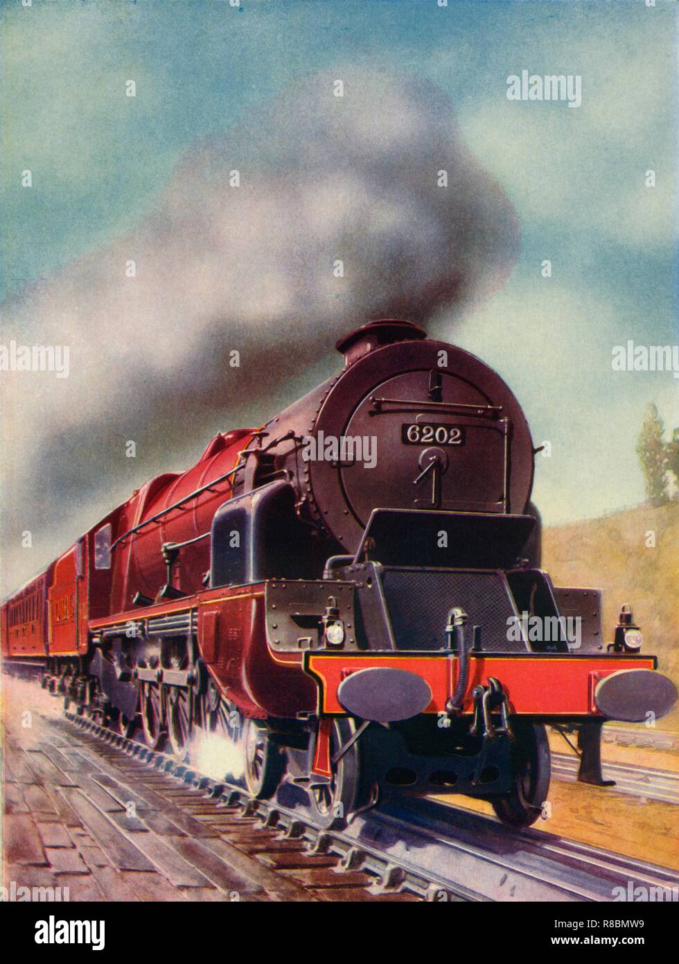 'Turbine-Driven "Pacific" belonging to the L.M.S. Railway', 1935-36 ...