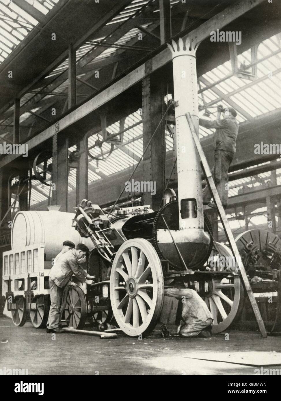 Unknown steam locomotive hi-res stock photography and images - Alamy