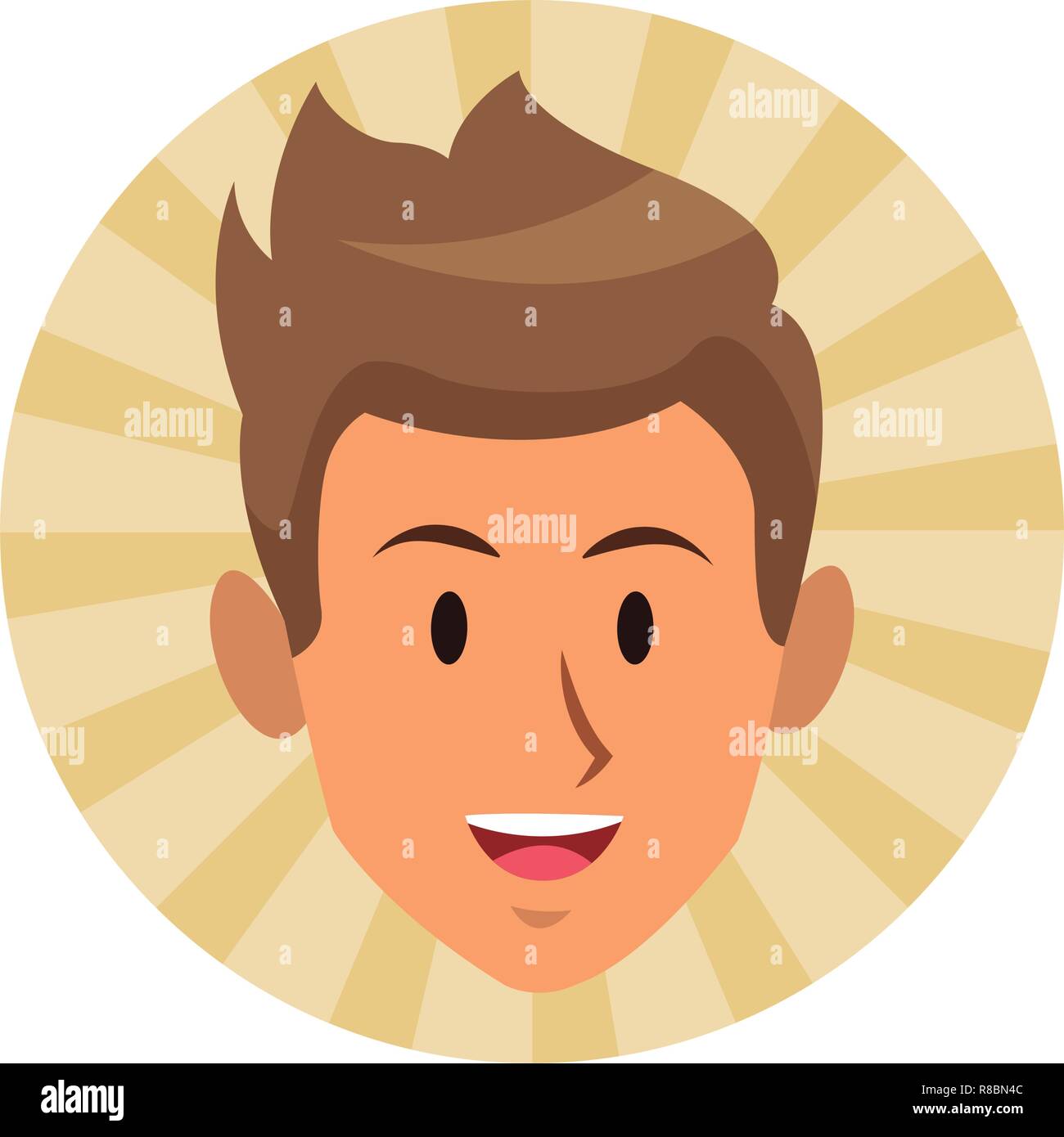 man only face Stock Vector Image & Art - Alamy