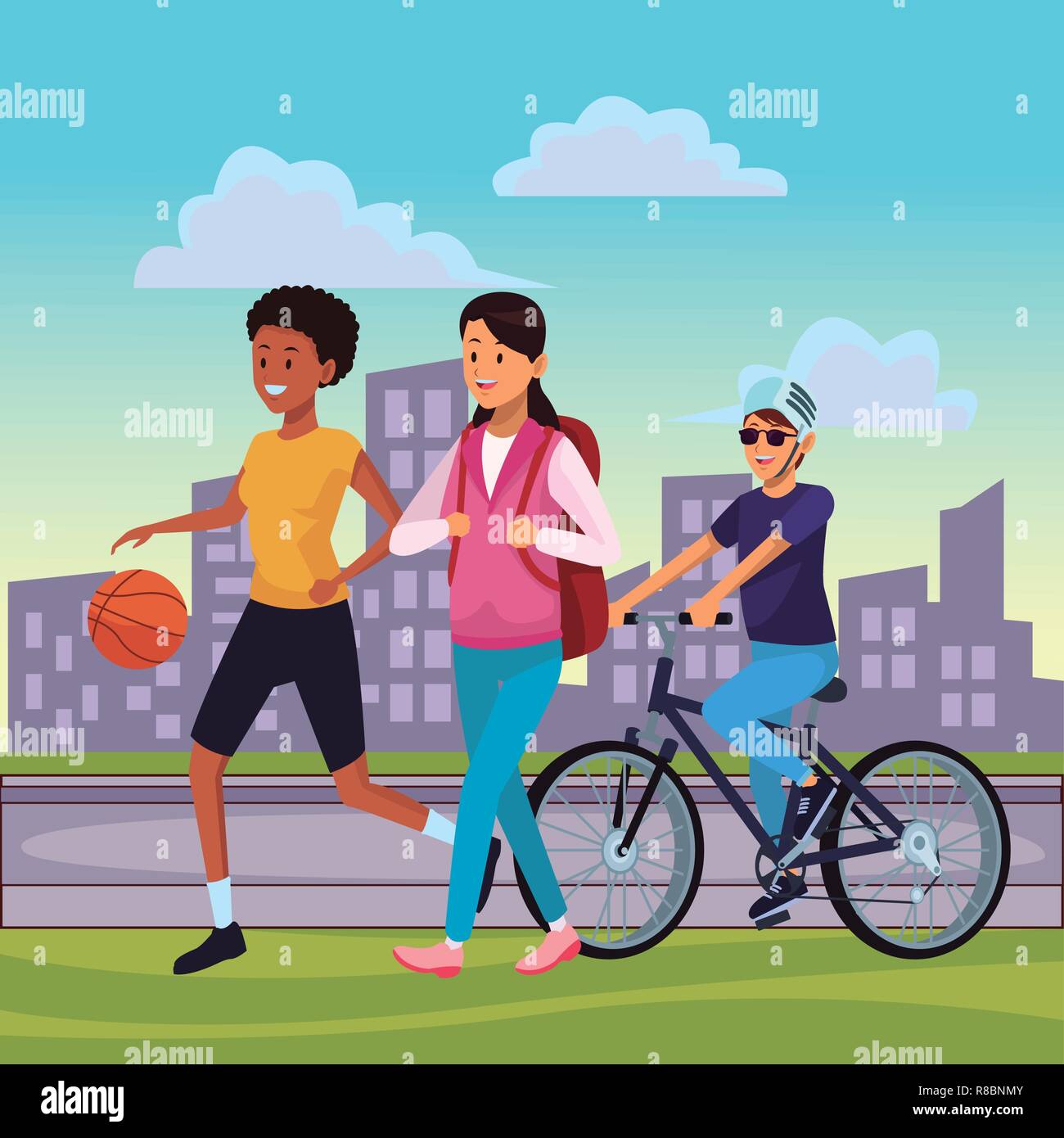 woman daily routine Stock Vector Image & Art - Alamy