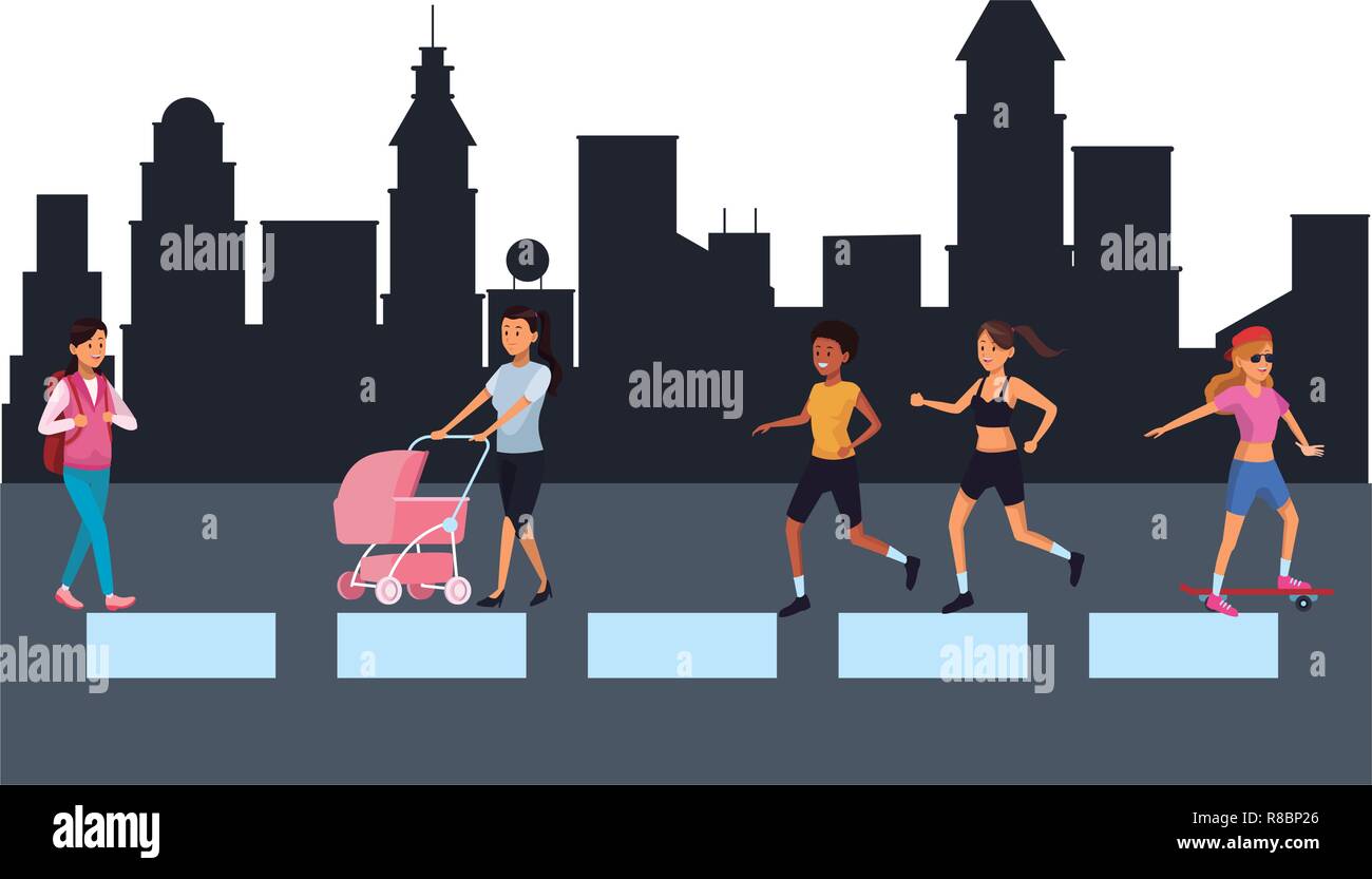 women daily routine Stock Vector Image & Art - Alamy