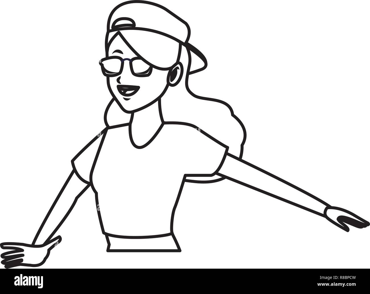 Young youth people riding Stock Vector Images - Alamy