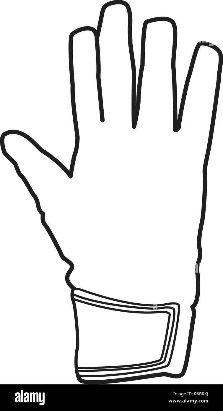 goalkeeper glove icon Stock Vector Image & Art - Alamy