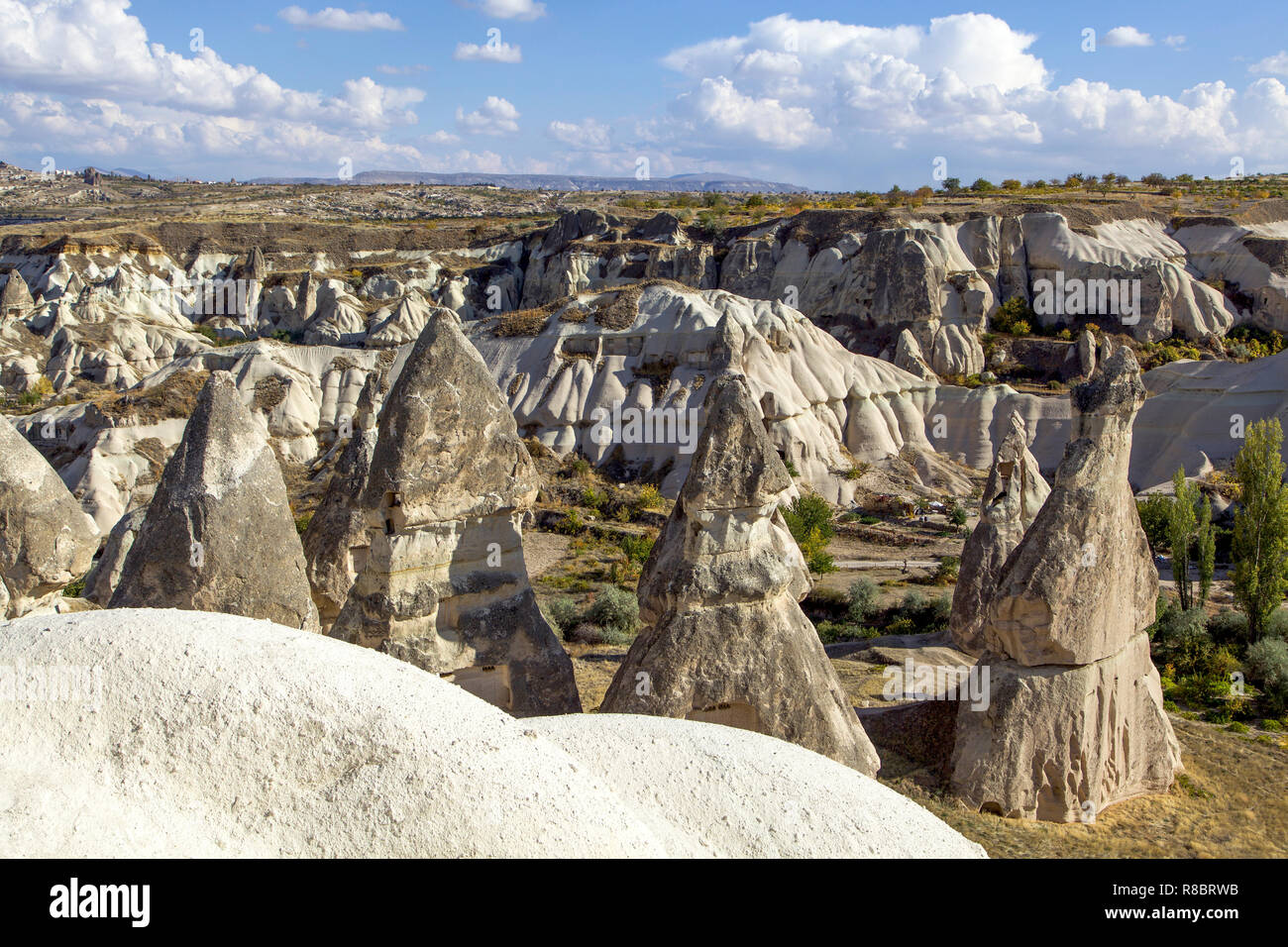 Volcanic tufa formations in Turkey's Cappadocia Stock Photo - Alamy