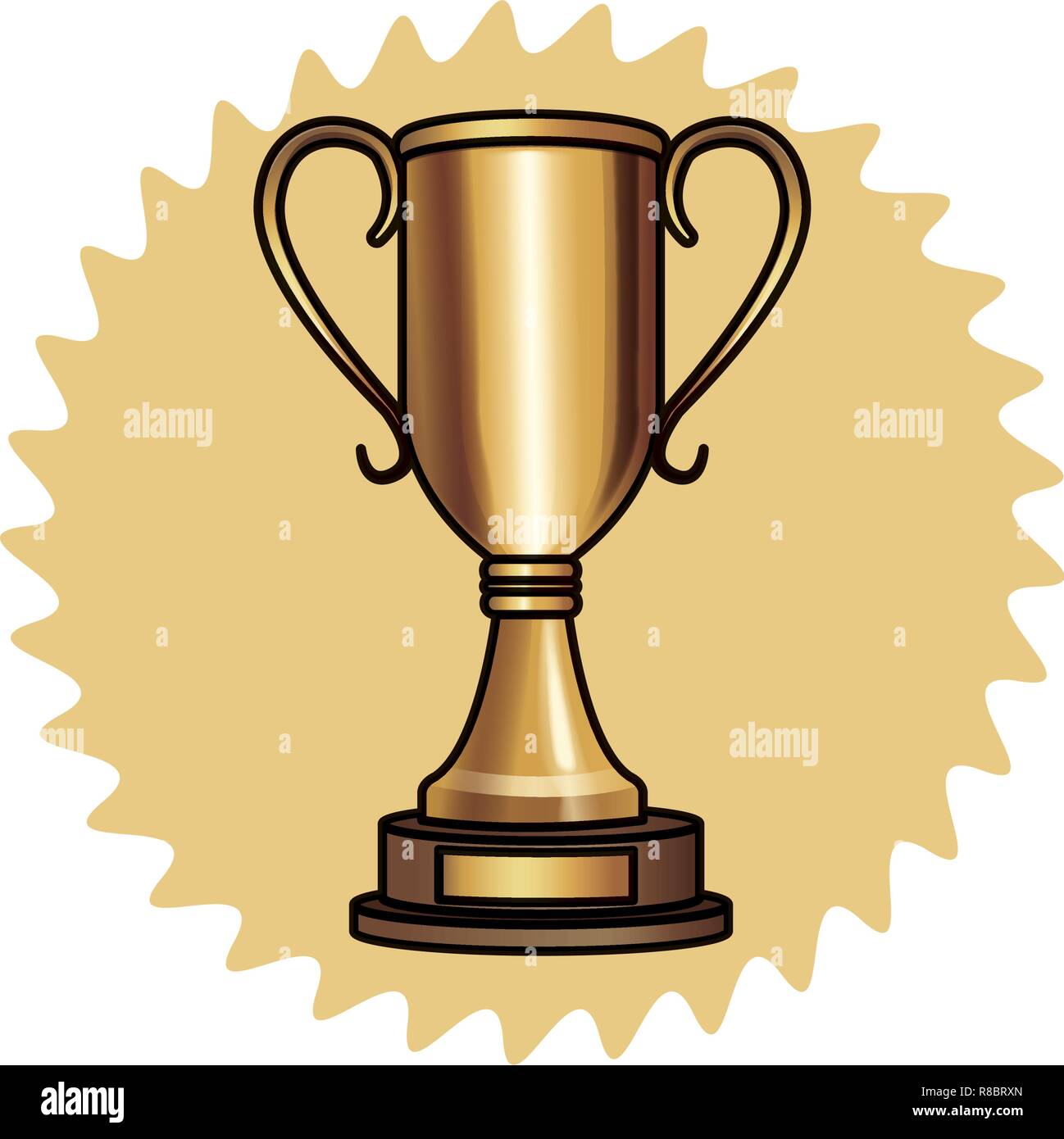 big trophy icon Stock Vector Image & Art - Alamy