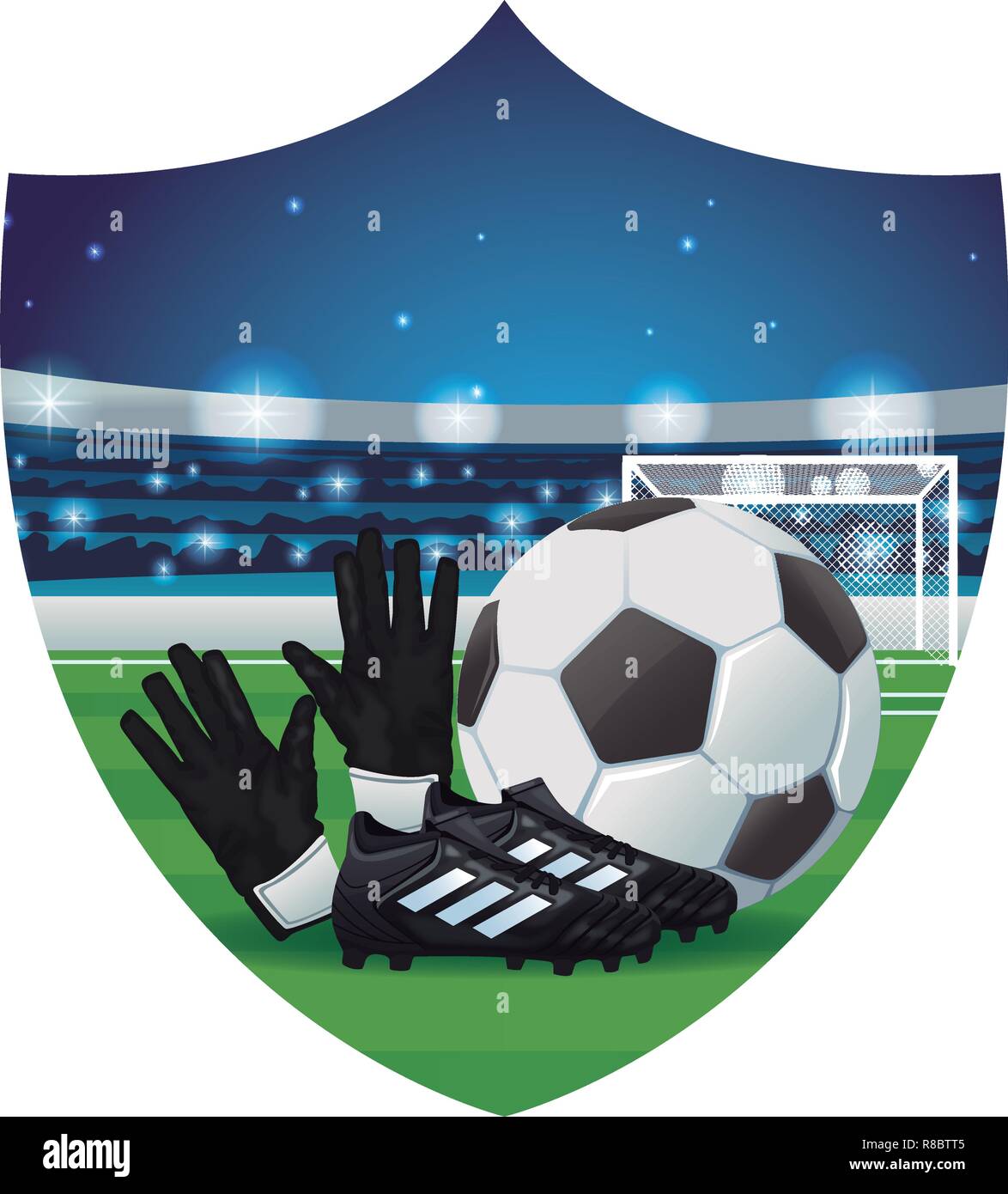 football sport cartoon Stock Vector Image & Art - Alamy