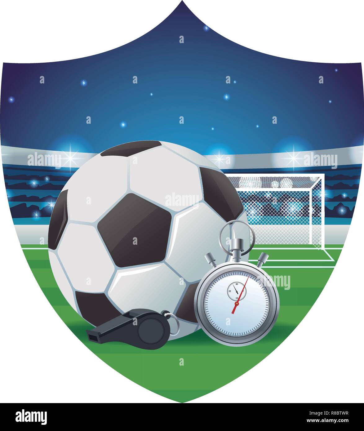 football sport cartoon Stock Vector Image & Art - Alamy