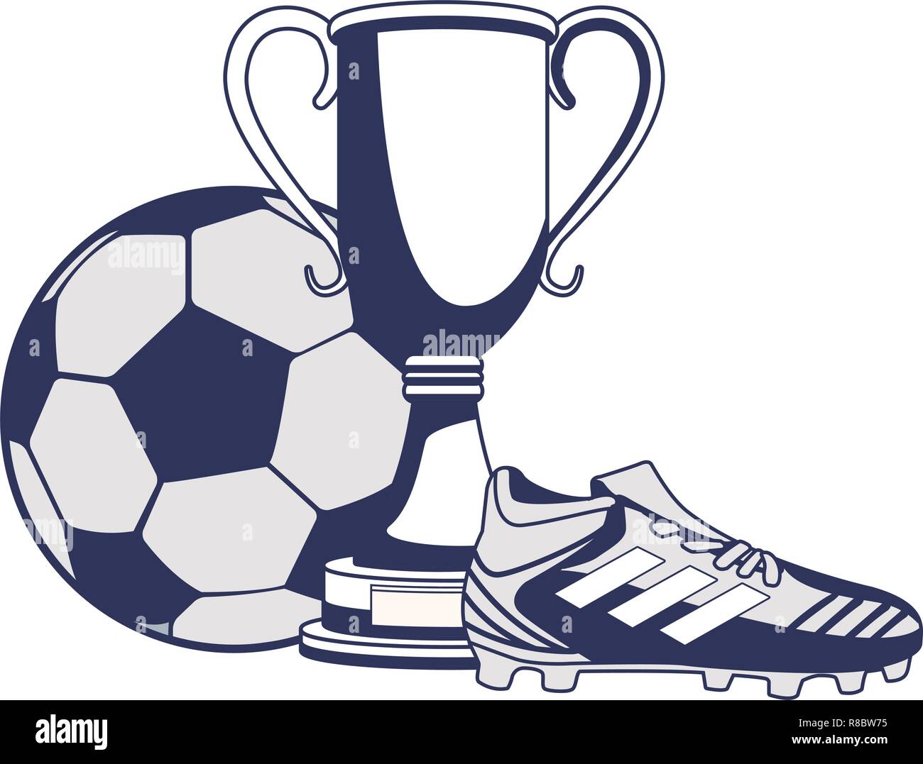 football sport cartoon Stock Vector Image & Art - Alamy