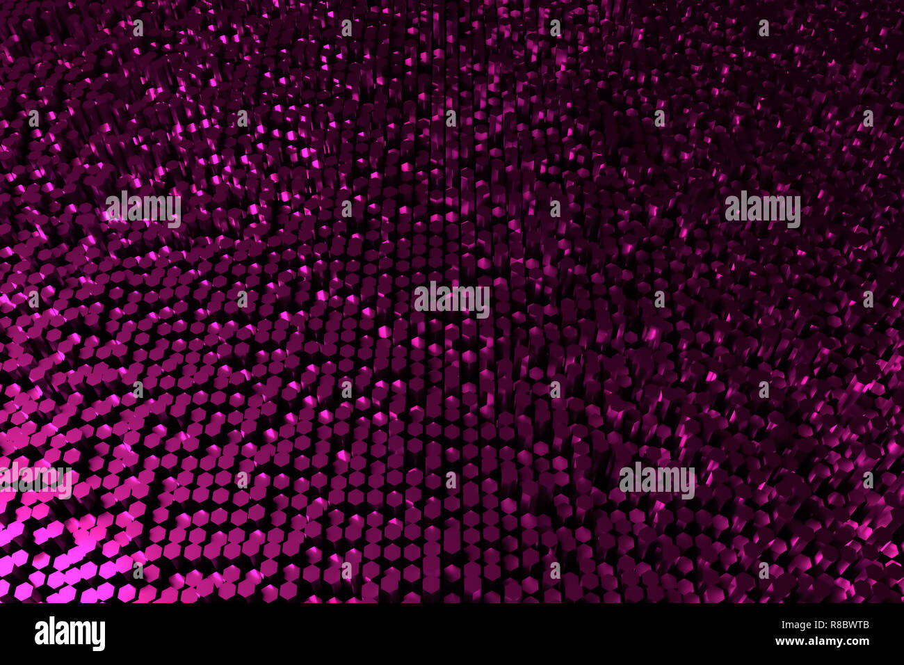 Colorful 3d Rendering Background Abstract Geometric Structure Block Shape Composition For