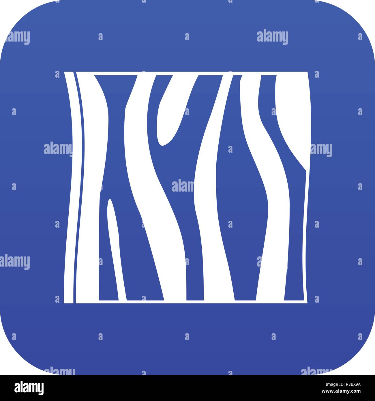 Slice of ham icon digital blue Stock Vector Image & Art - Alamy