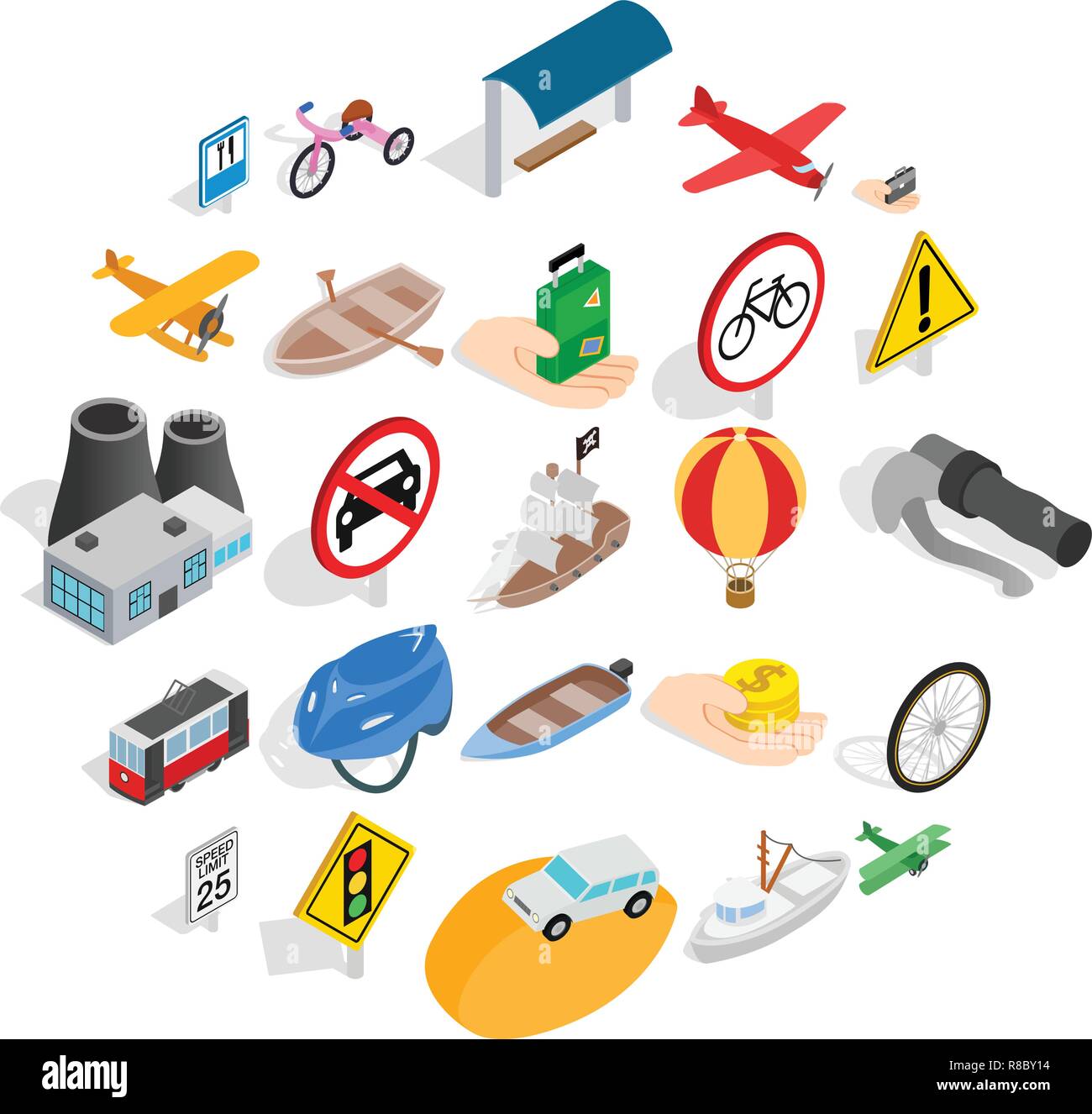 Street overview Stock Vector Images - Alamy