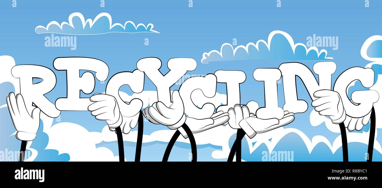 Diverse hands holding letters of the alphabet created the word ...