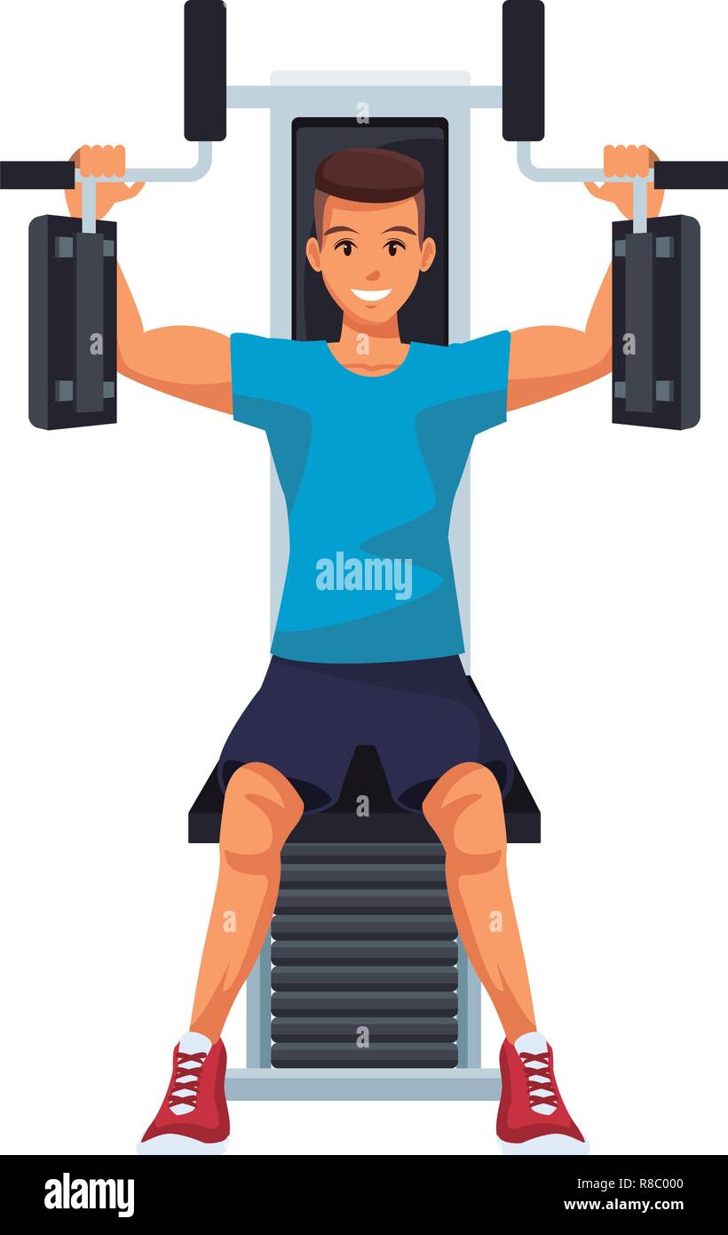 Machine training pilates Stock Vector Images - Alamy