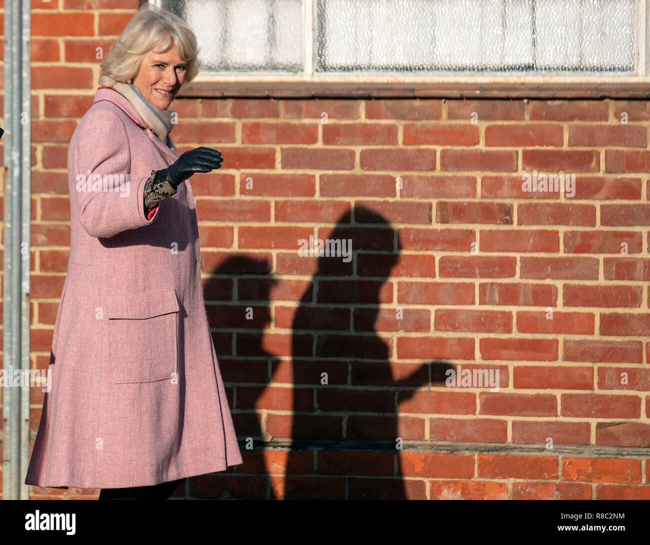 The Duchess of Cornwall during a visit to the Lackham Campus of ...