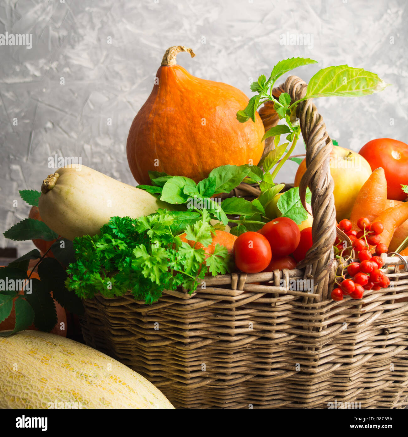 Square shot vegetables fruits hi-res stock photography and images - Alamy