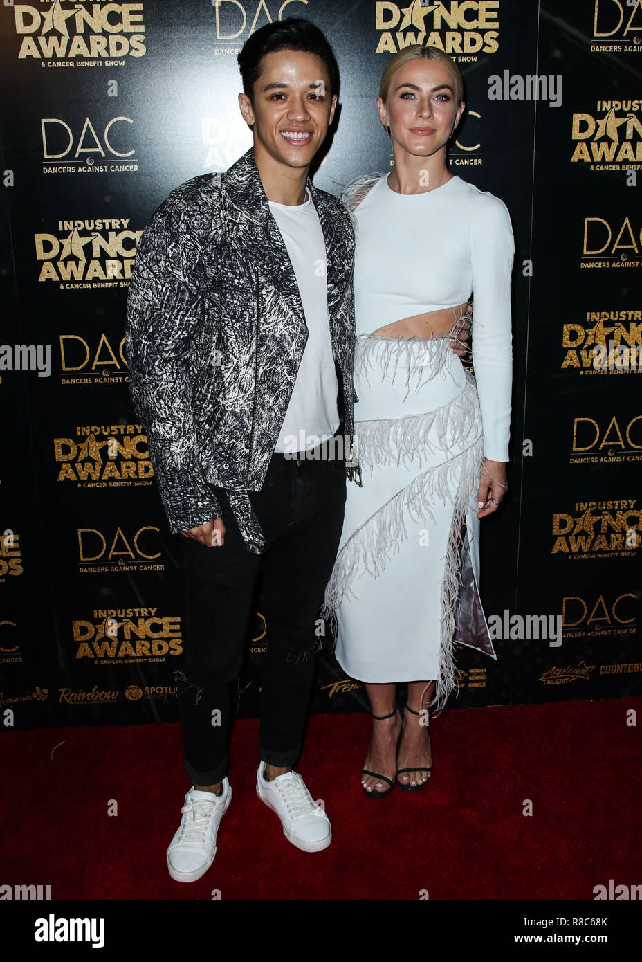 HOLLYWOOD, LOS ANGELES, CA, USA - AUGUST 15: Kyle Hanagami, Julianne ...