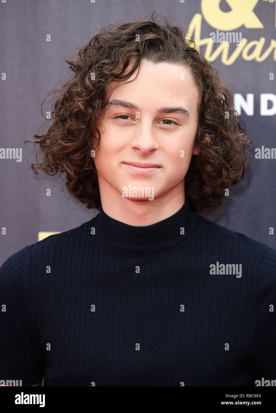 SANTA MONICA, LOS ANGELES, CA, USA - JUNE 16: Wyatt Oleff at the 2018 ...