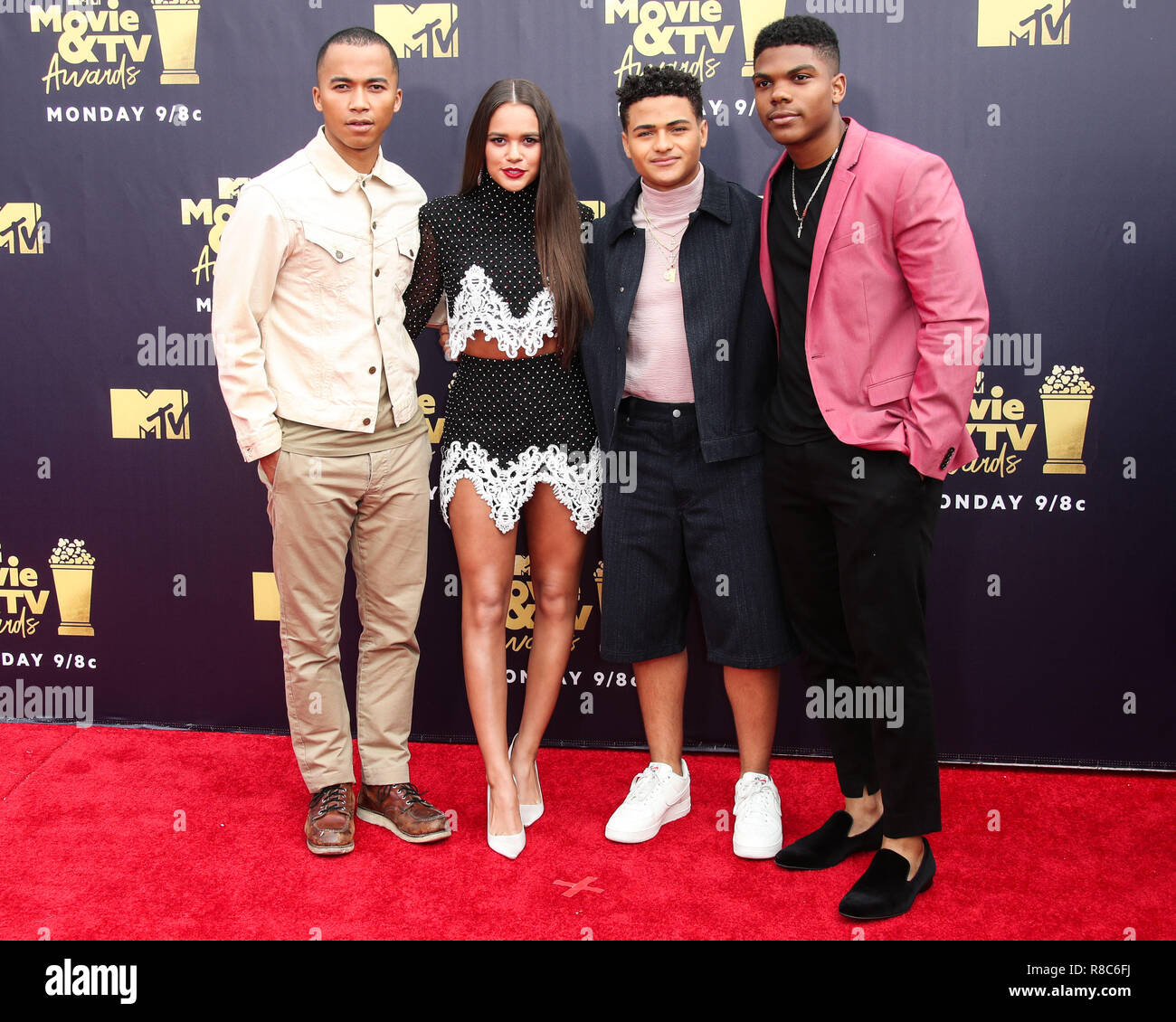 SANTA MONICA, LOS ANGELES, CA, USA - JUNE 16: Raymond Cham Jr, Nate ...