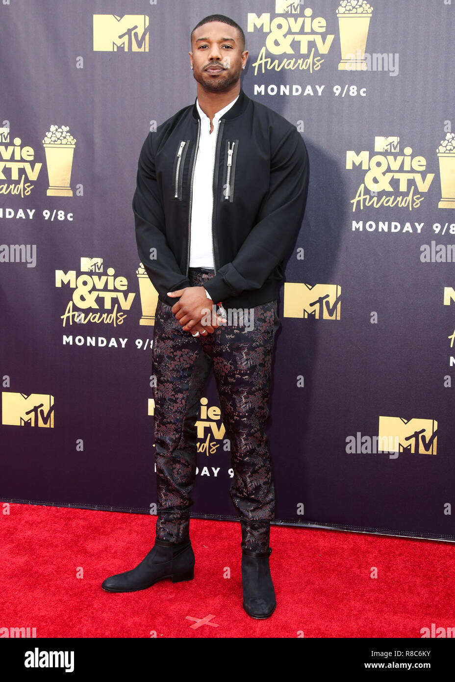 SANTA MONICA, LOS ANGELES, CA, USA - JUNE 16: Michael B. Jordan at the ...