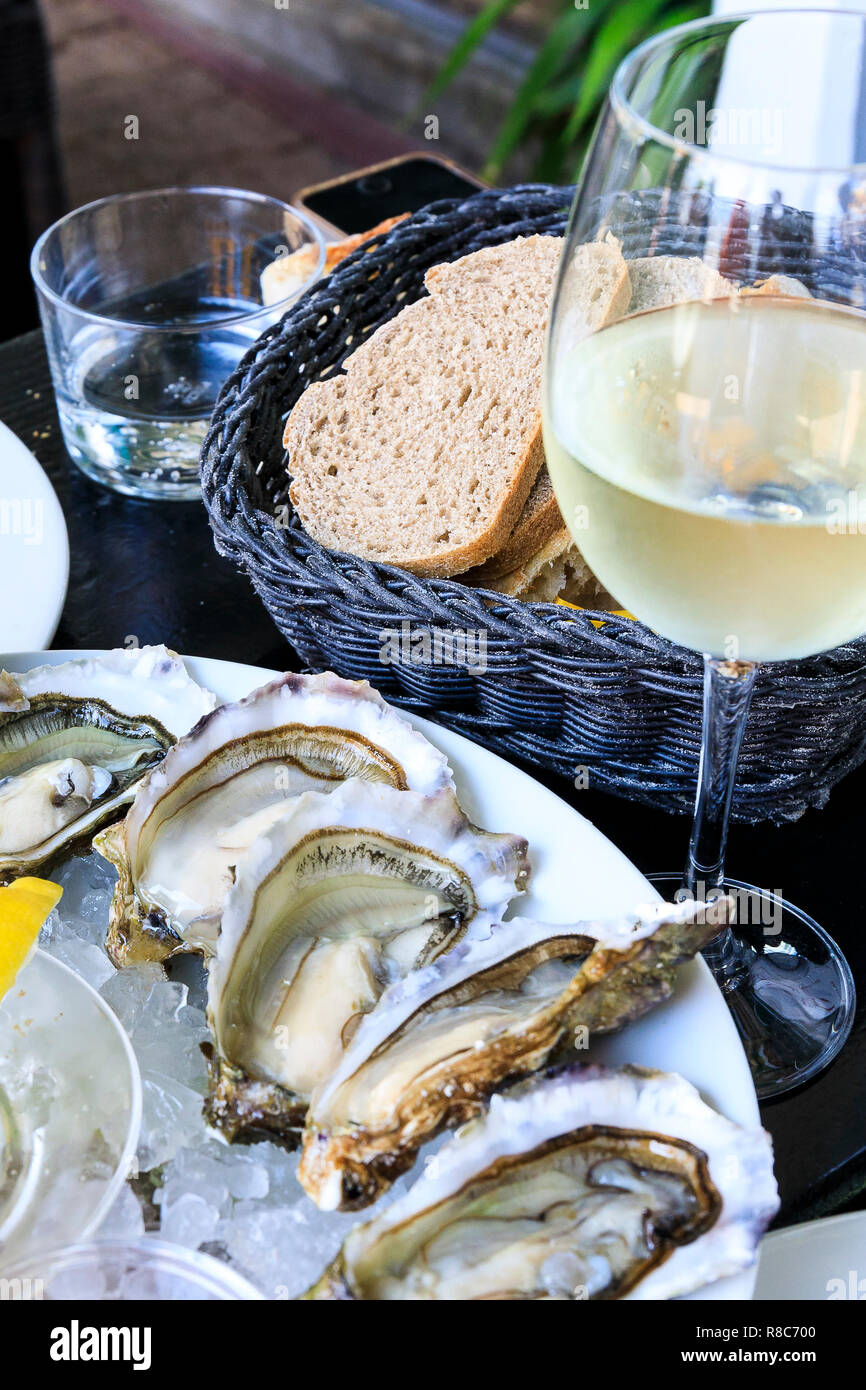 Cap Ferret Oysters High Resolution Stock Photography and Images - Alamy