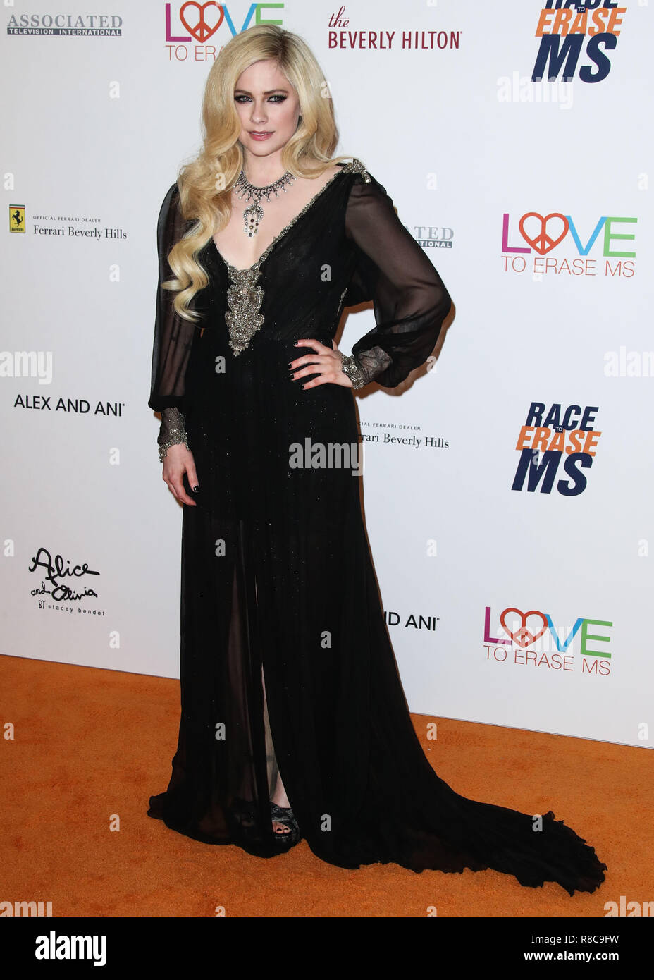 BEVERLY HILLS, LOS ANGELES, CA, USA - APRIL 20: Avril Lavigne at the ...