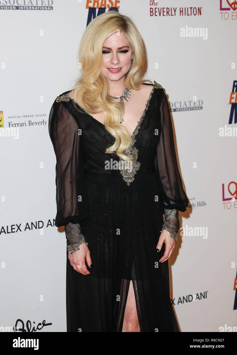 BEVERLY HILLS, LOS ANGELES, CA, USA - APRIL 20: Avril Lavigne at the ...