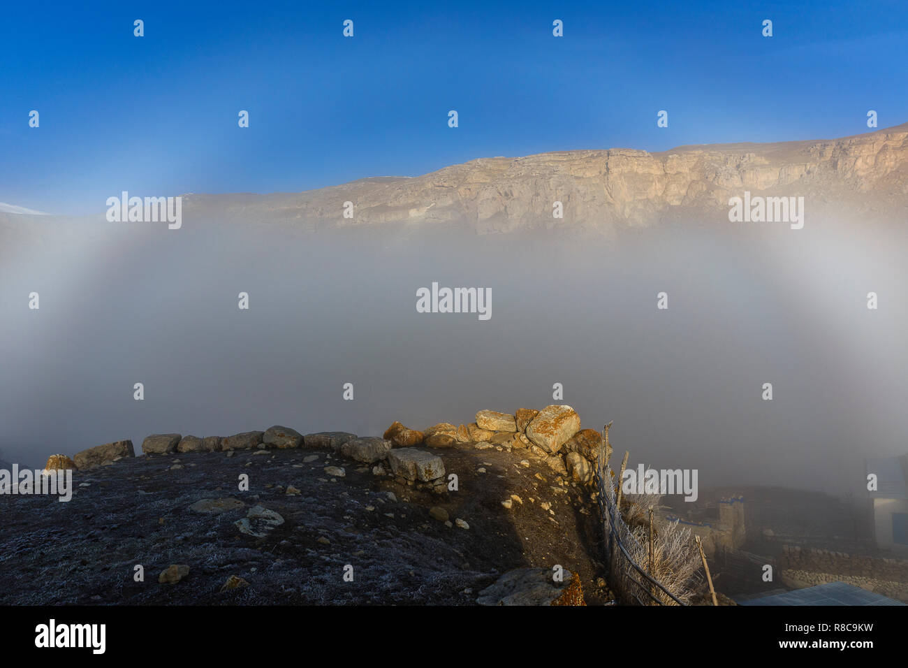 White fog rainbow hi-res stock photography and images - Alamy