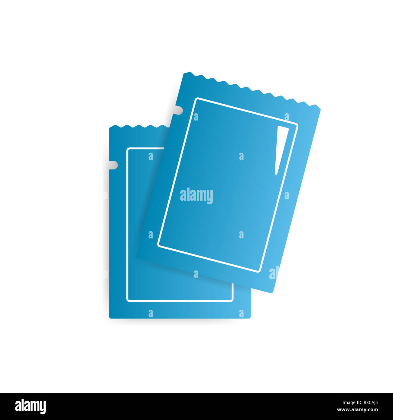 Empty medication packet Cut Out Stock Images & Pictures - Alamy