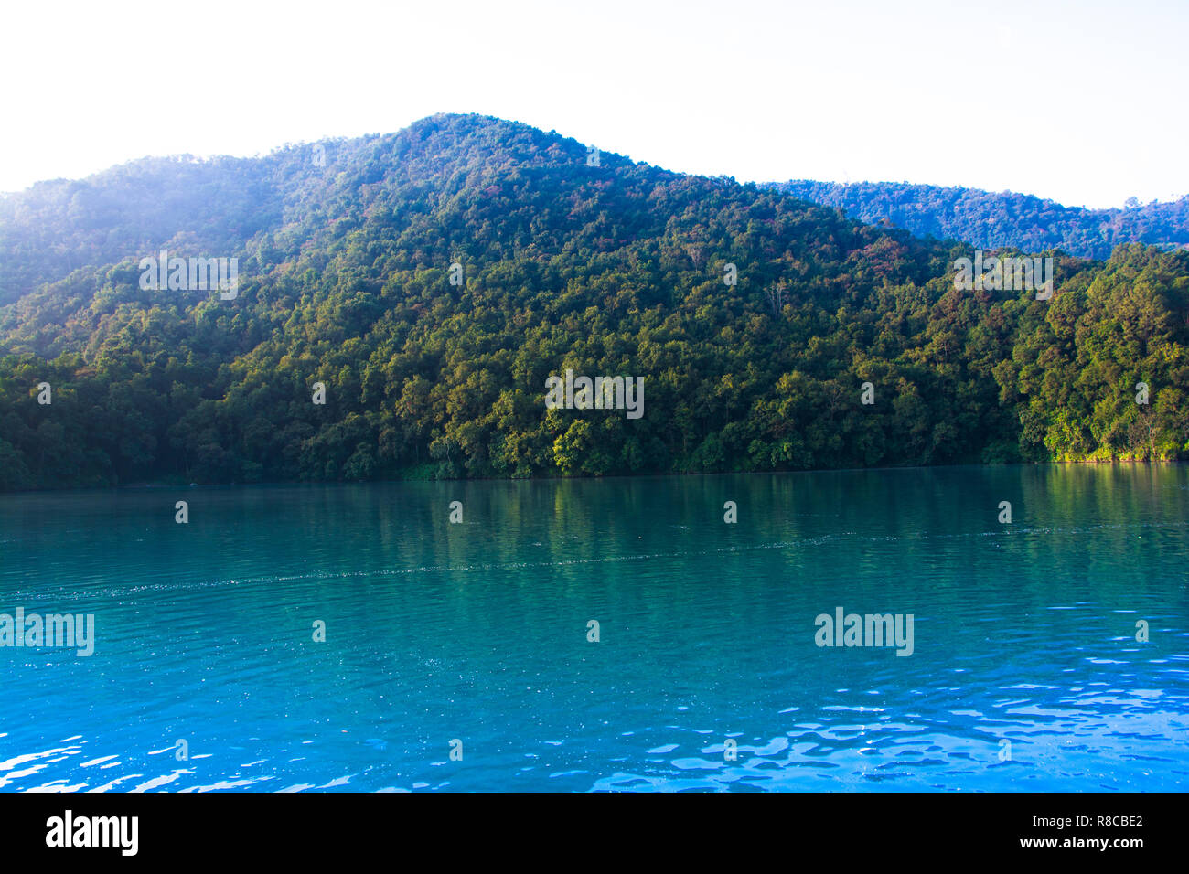 Around Phewa Lake and hills in Pokhara, a popular tourist destination ...