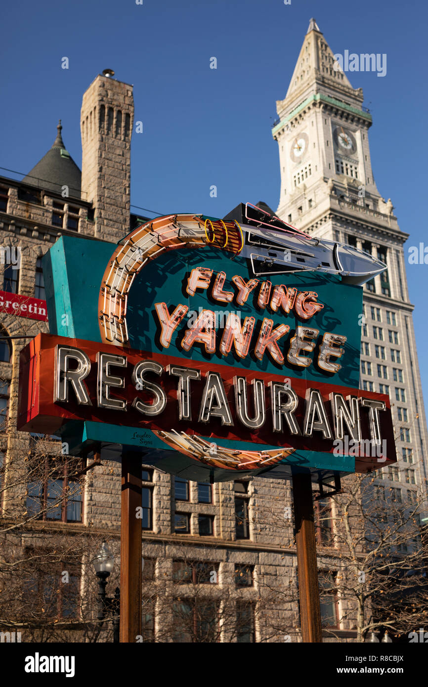 Neon sign from GLOW exhibition on the Rose Kennedy Greenway in Boston ...